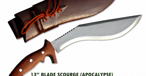 13" Blade Scourge Apocalypse Zombie Kukri