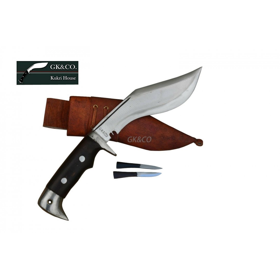 6 Inch Chukuri or Double Wooden Handle khukuri