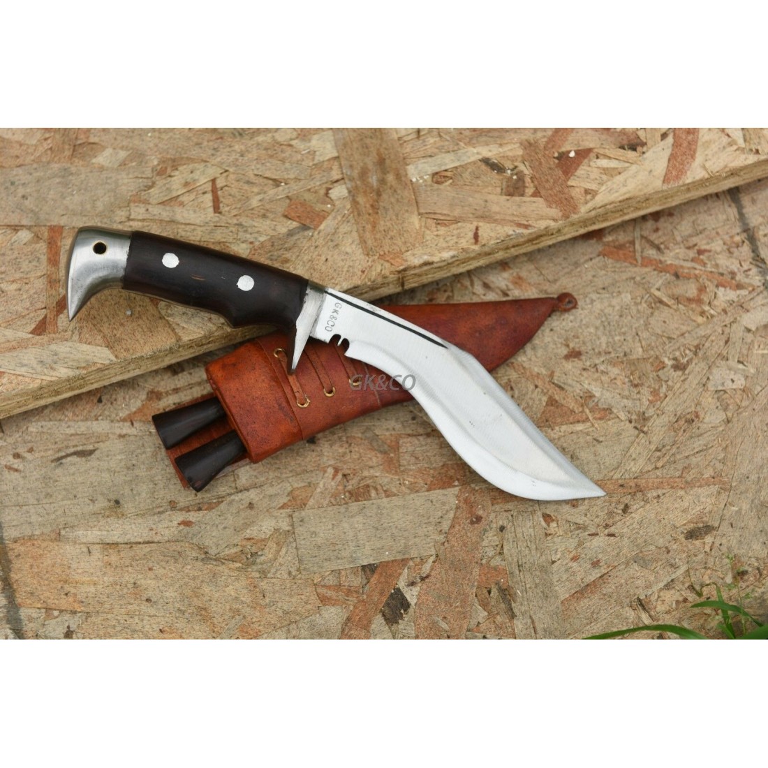 6 Inch Chukuri or Double Wooden Handle khukuri